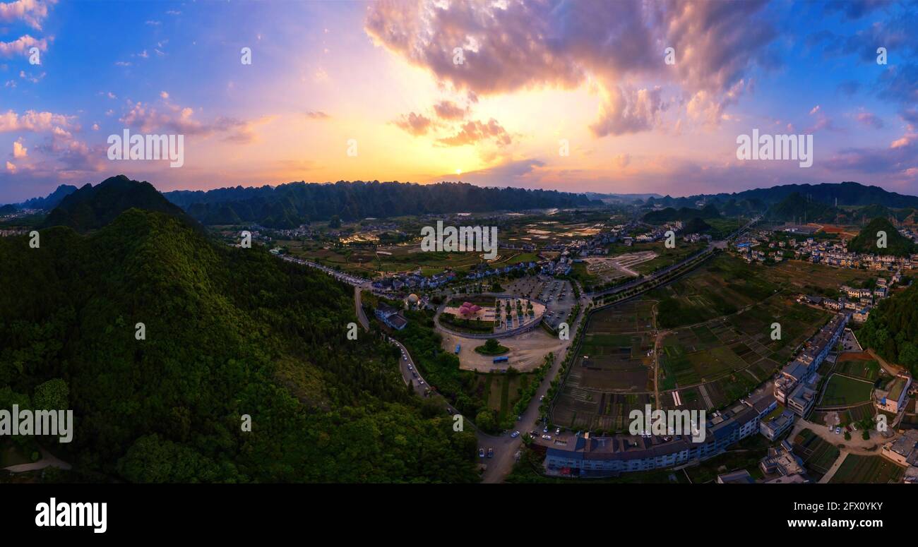 May 25, 2021, Xingyi, Xingyi, China: On May 25, 2021, Wanfeng Forest in ...