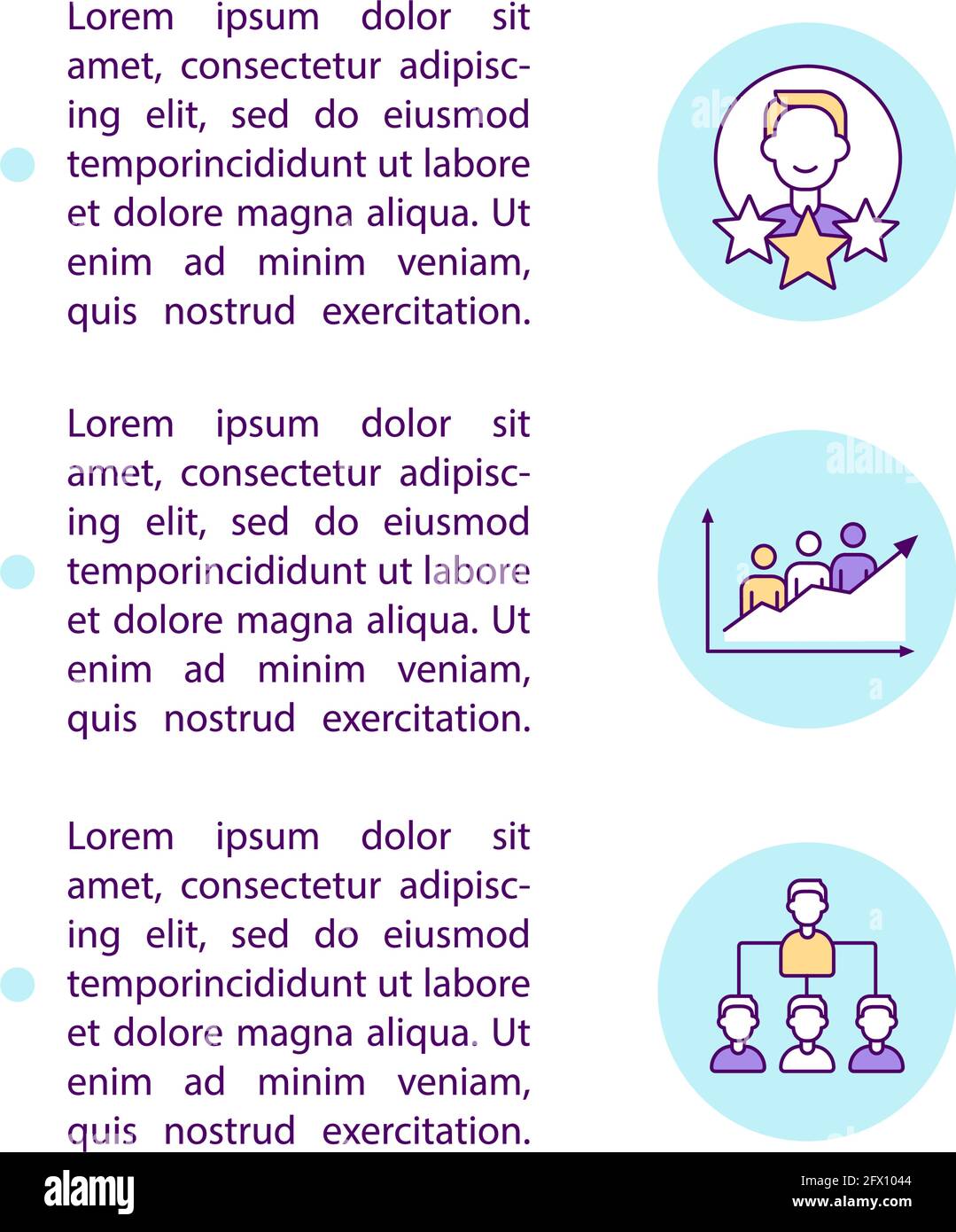 Public authority concept line icons with text Stock Vector Image & Art ...