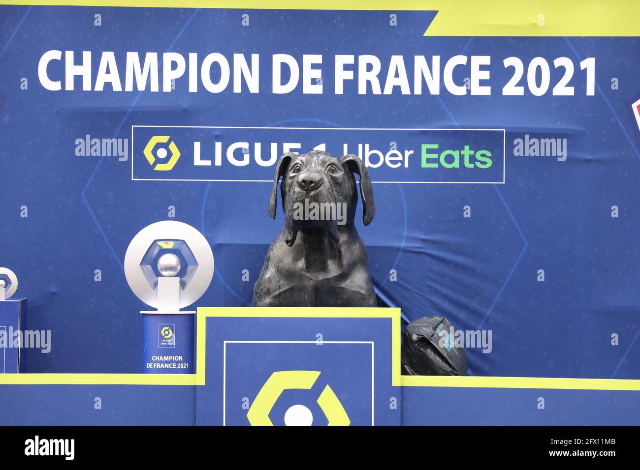 Celebration LOSC Lille the 2021 French Championship title on May 24 ...