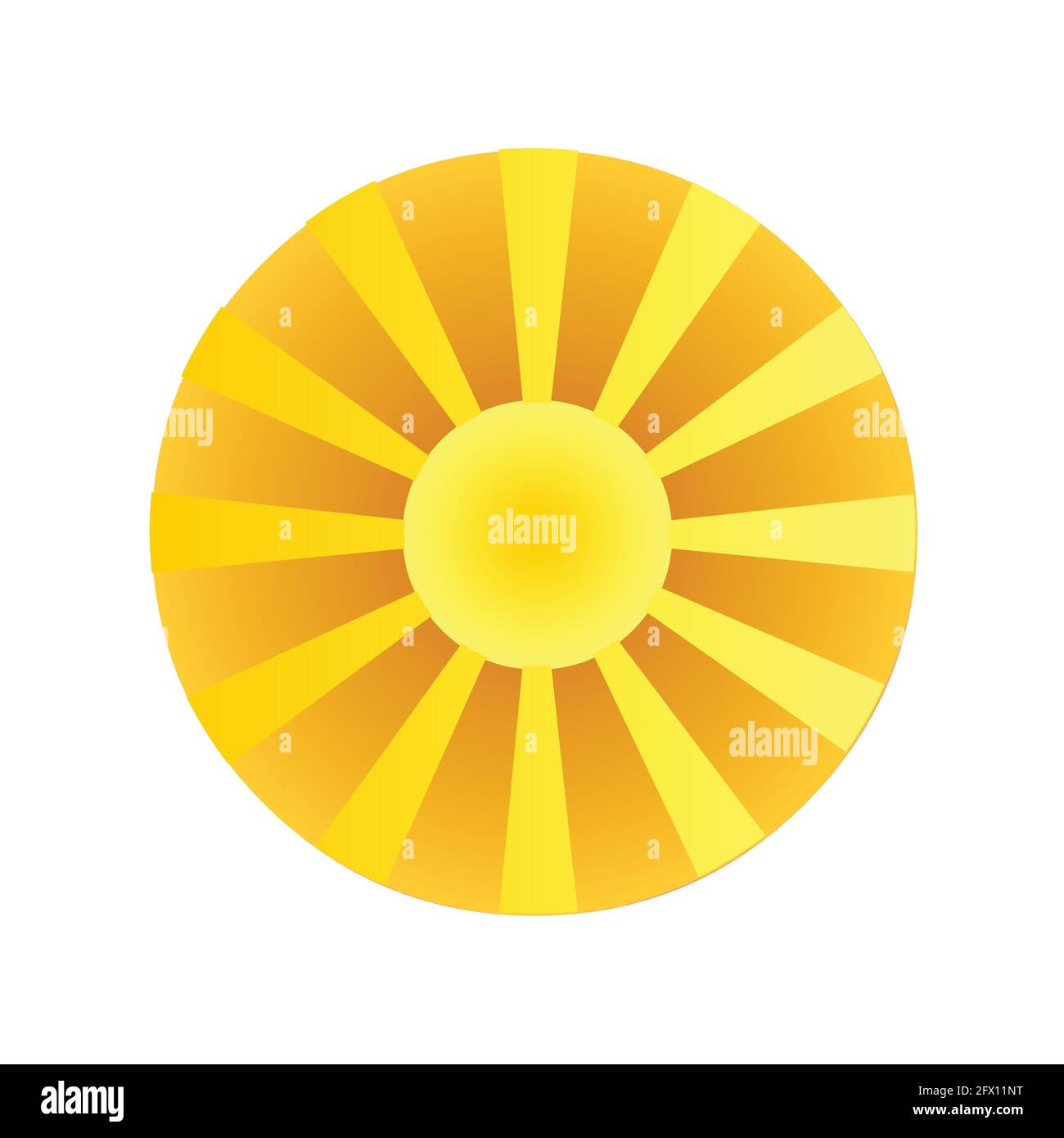 Sun logo icon , vector isolated on white background Stock Vector Image ...