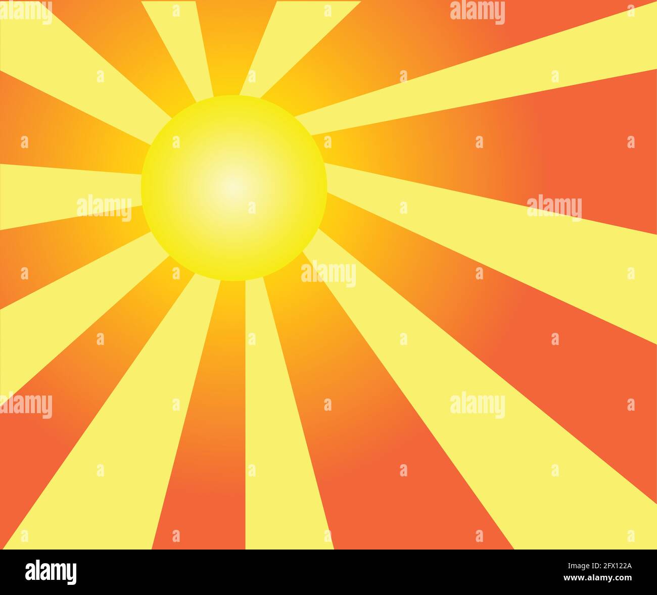 Sun rays vector sky background Stock Vector Image & Art - Alamy