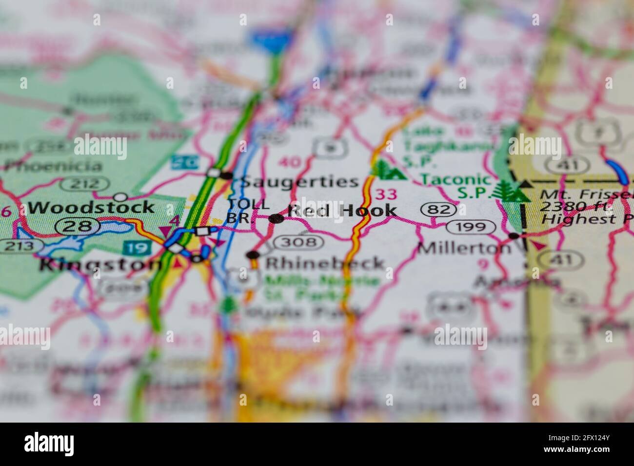 Red hook new york map hi-res stock photography and images - Alamy