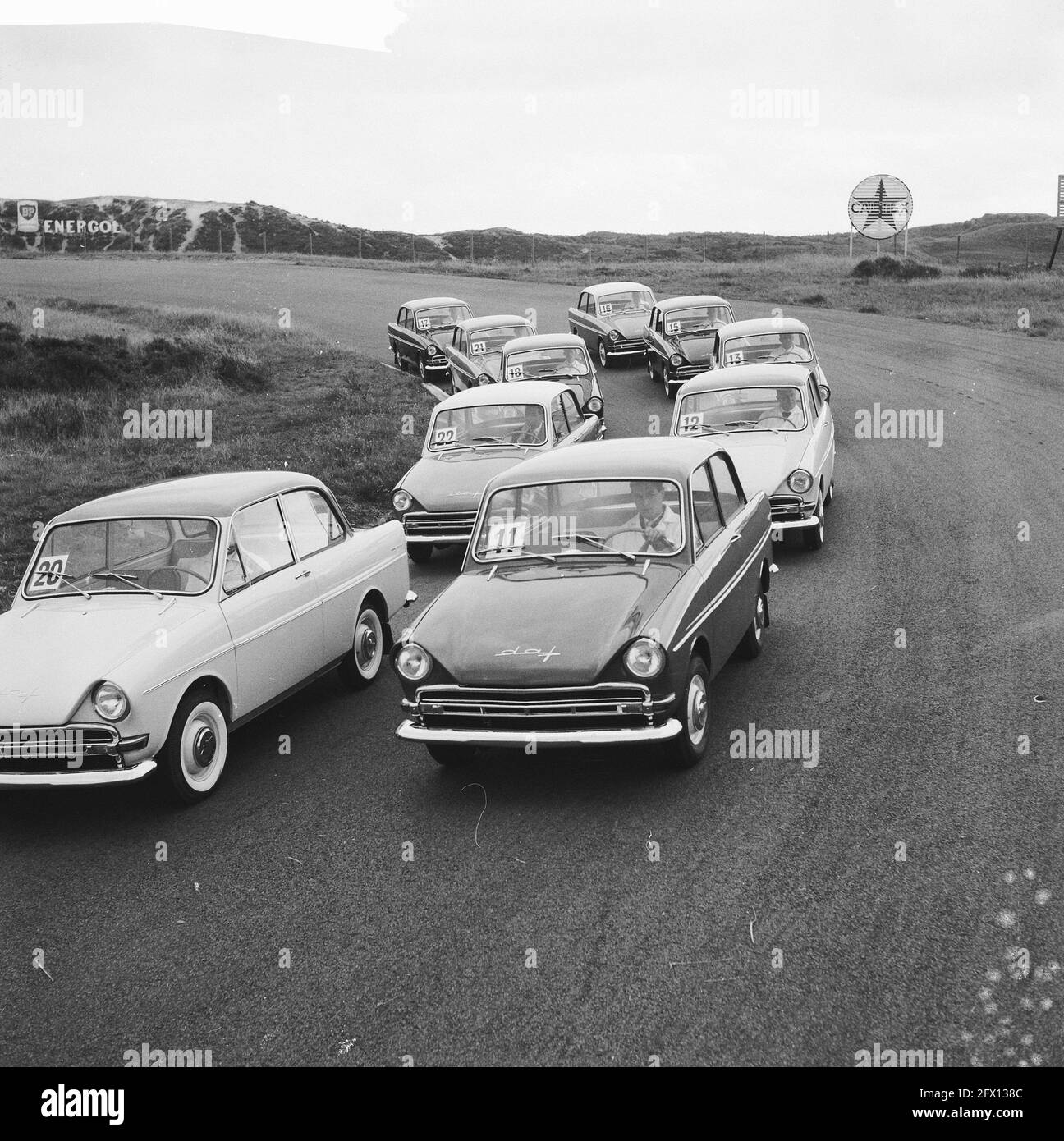 Air presentation Circuit of Zandvoort. New Daf car, September 8, 1961 ...