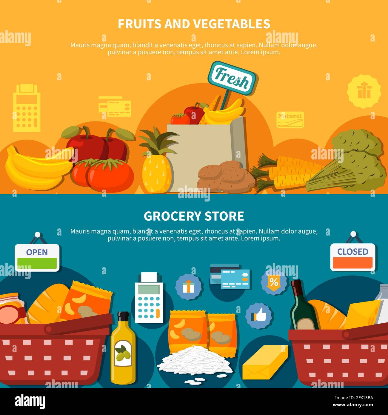 Supermarket Symbols High Resolution Stock Photography and Images - Alamy