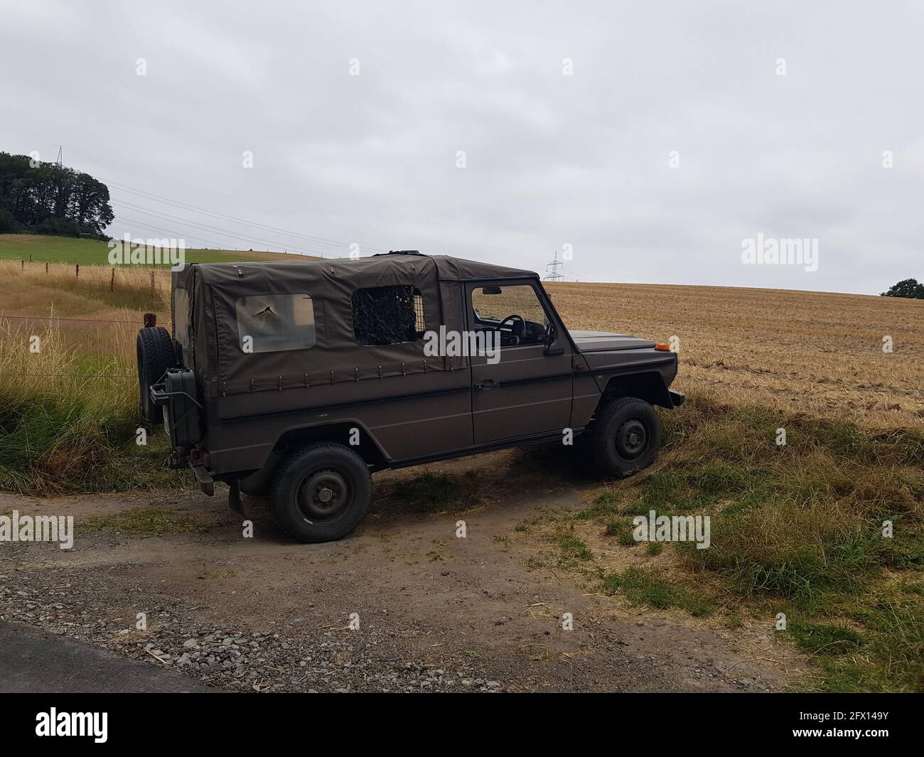 Small four-wheel drive SUV Stock Photo - Alamy