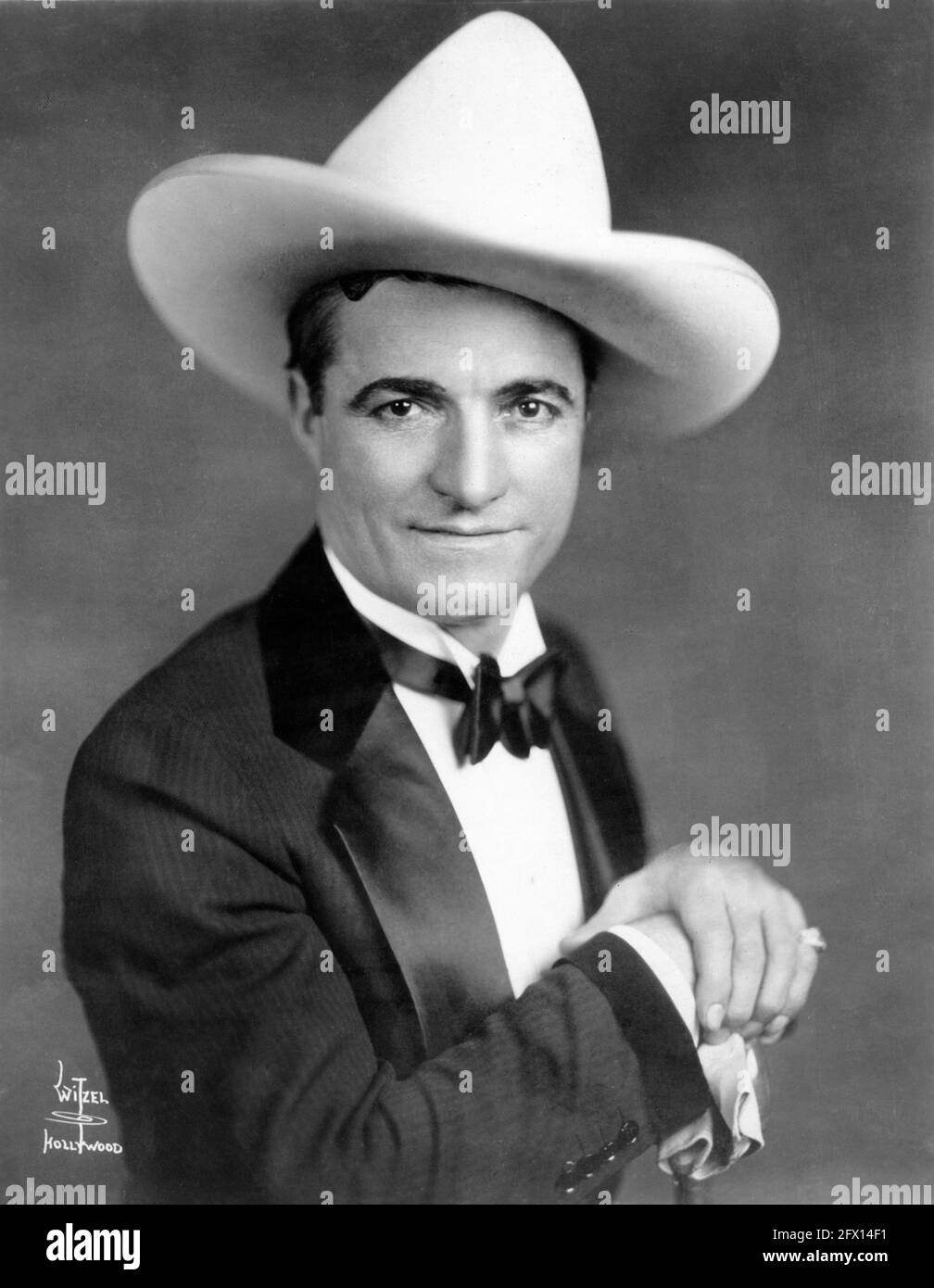 Cowboy Silent Movie Star TOM MIX circa 1925 Portrait by WITZEL of ...