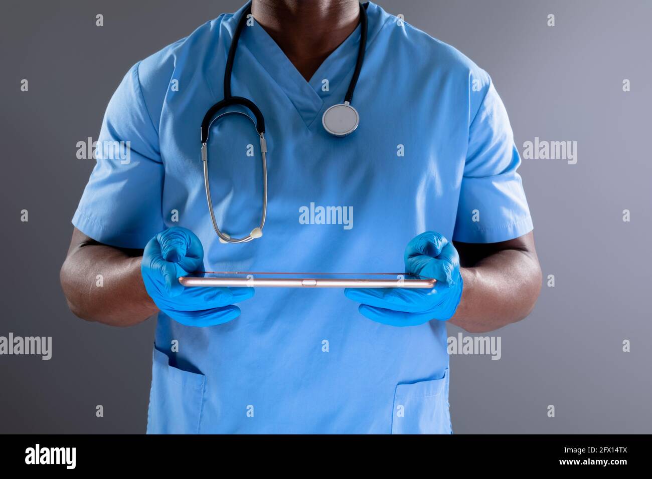 Male care worker hi-res stock photography and images - Alamy