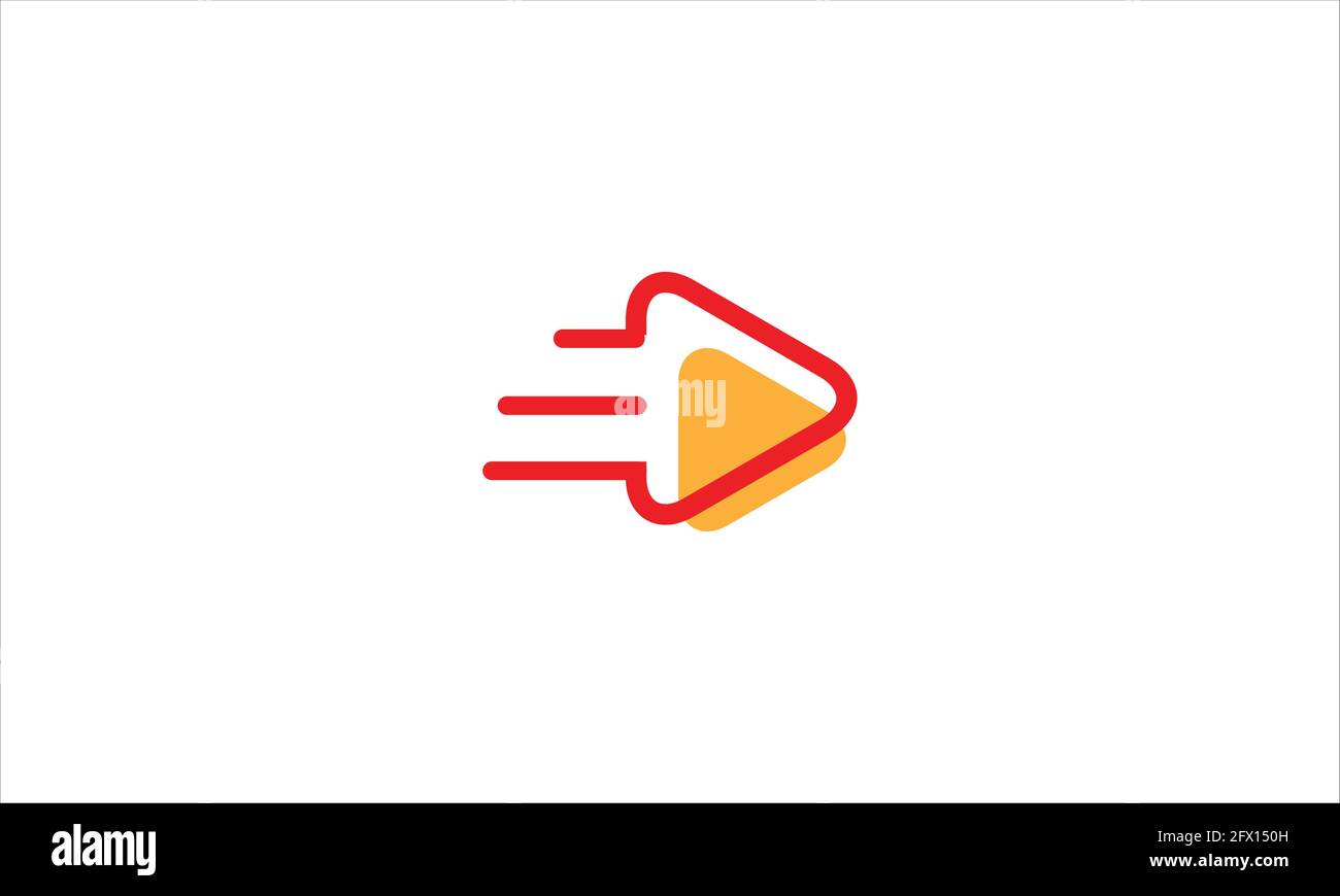 Forwad Video Play Button icon logo. or Fast Forward Play Button Icon ...