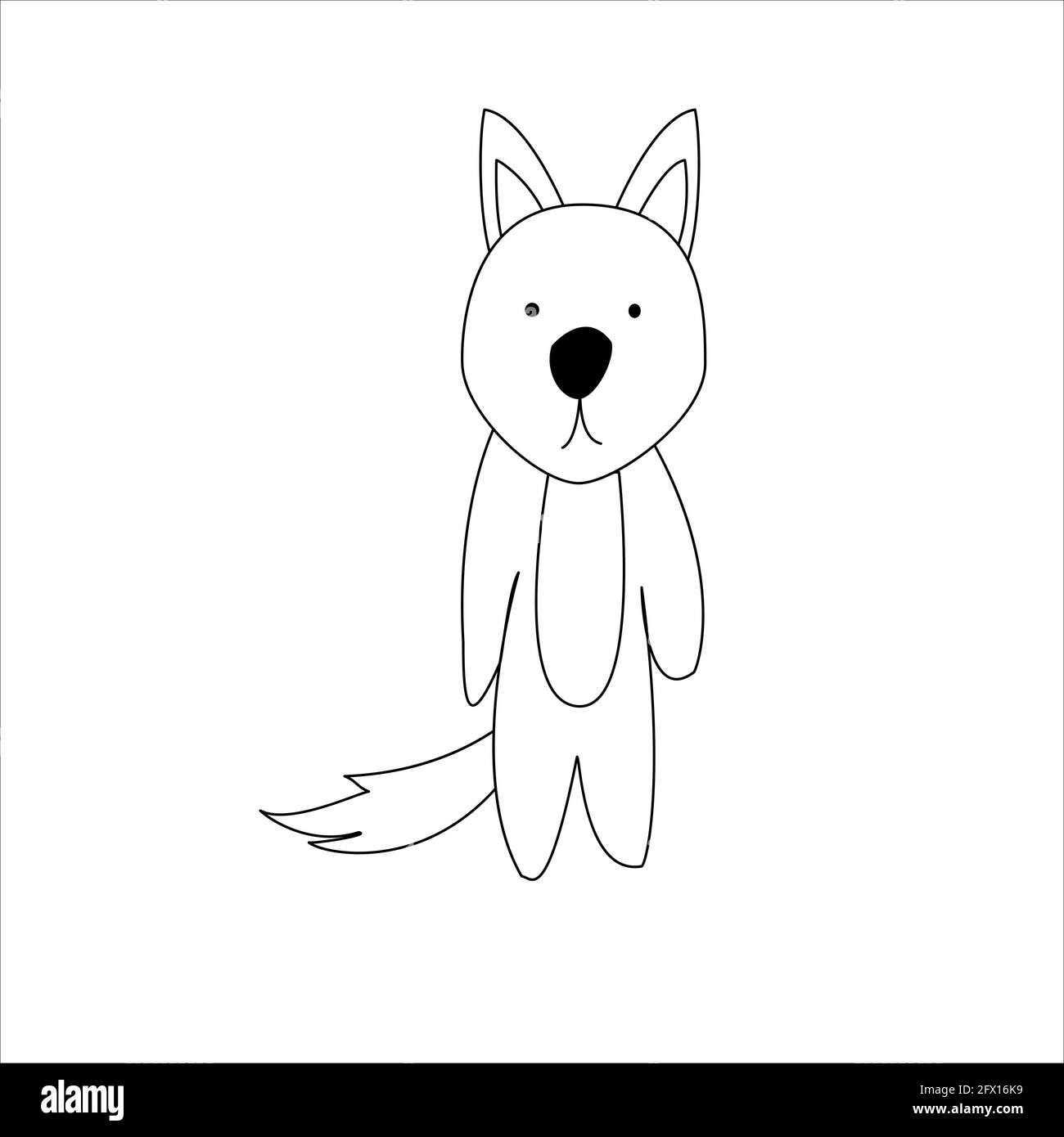 Volf Stock Vector Images - Alamy