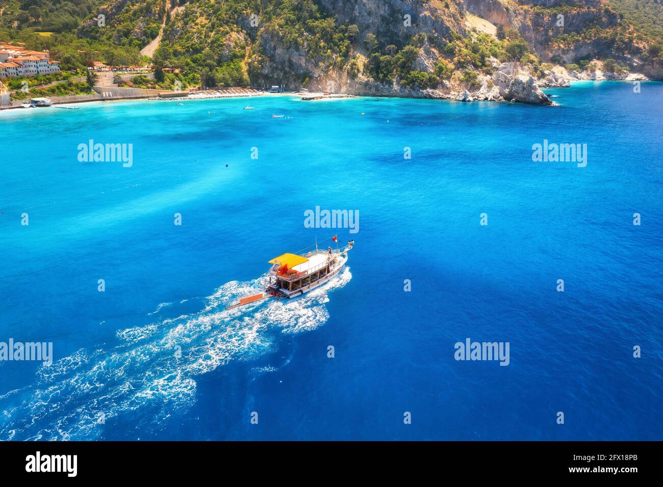 Sunrise boat drone hi-res stock photography and images - Alamy
