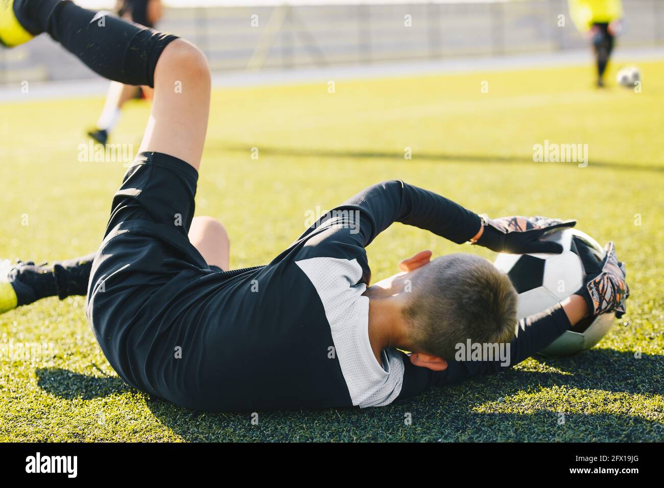 Child jumping competition jumping playing outdoors activity hi-res ...