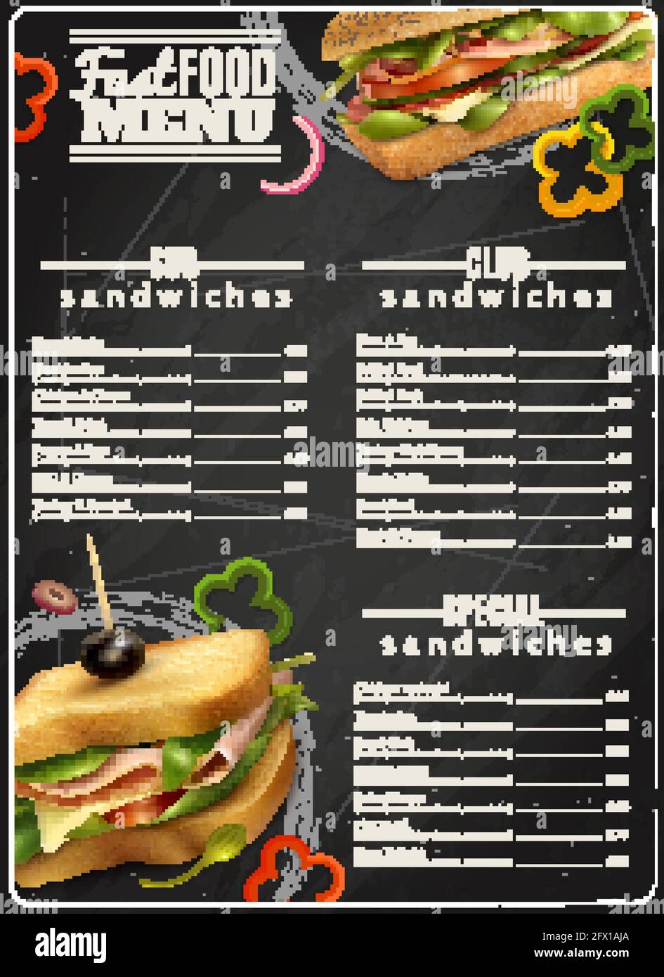 Sandwiches Food Takeaway Cafe High Resolution Stock Photography and ...