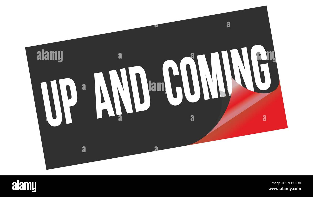 Up and coming text hi-res stock photography and images - Alamy