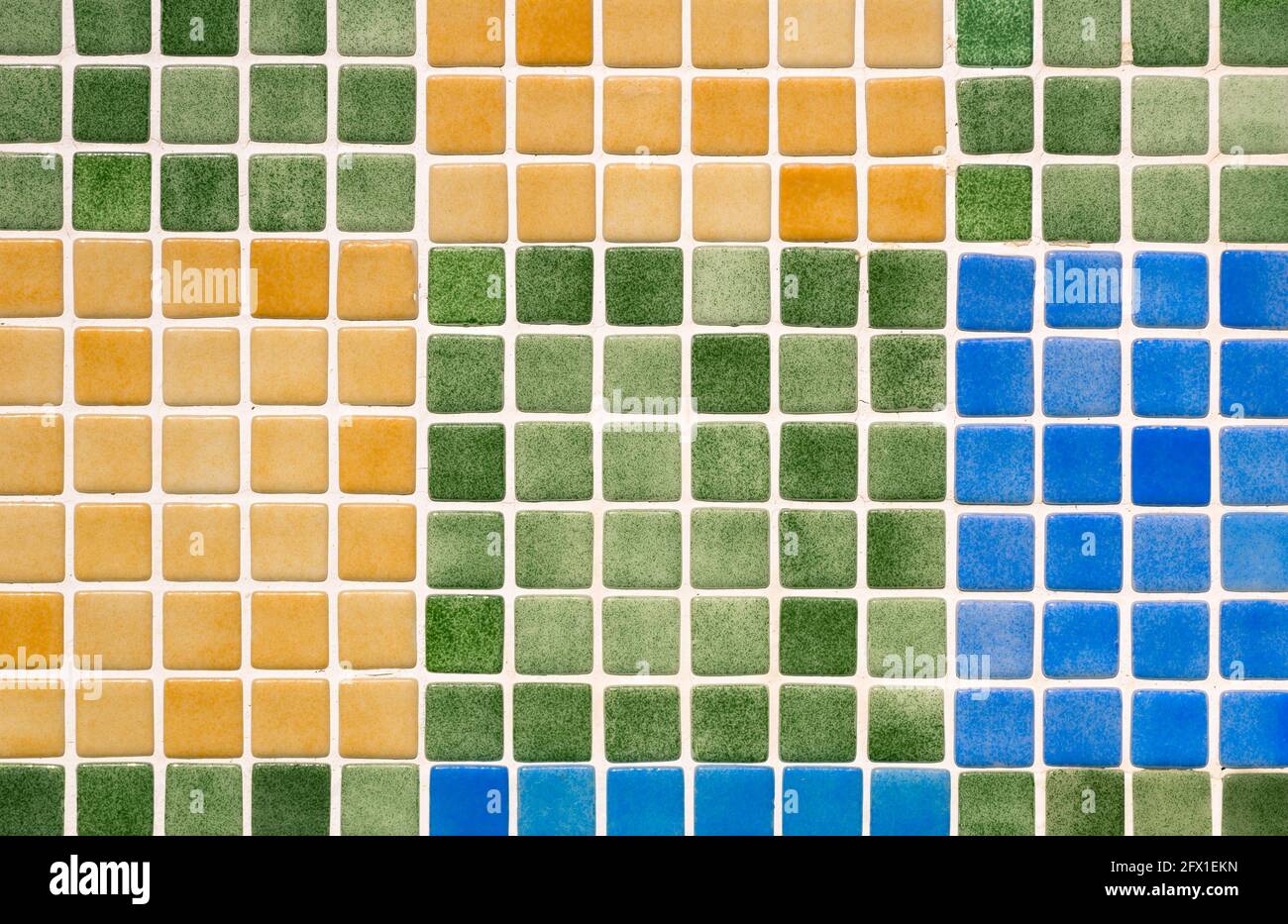 Multicolored glass tiles mosaic - Colorful background blocks pattern ...