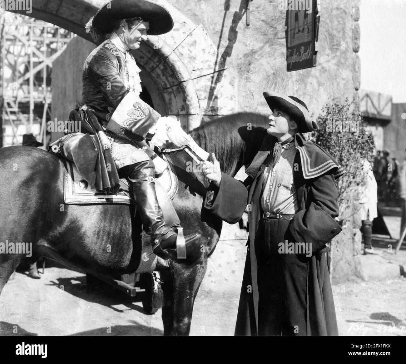 TOM MIX with Tony the Horse as Black Bess with ''extra'' BUCK JONES on ...
