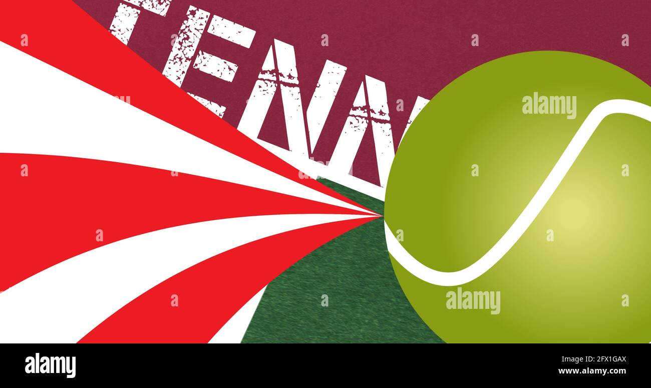 On ball text red hi-res stock photography and images - Alamy