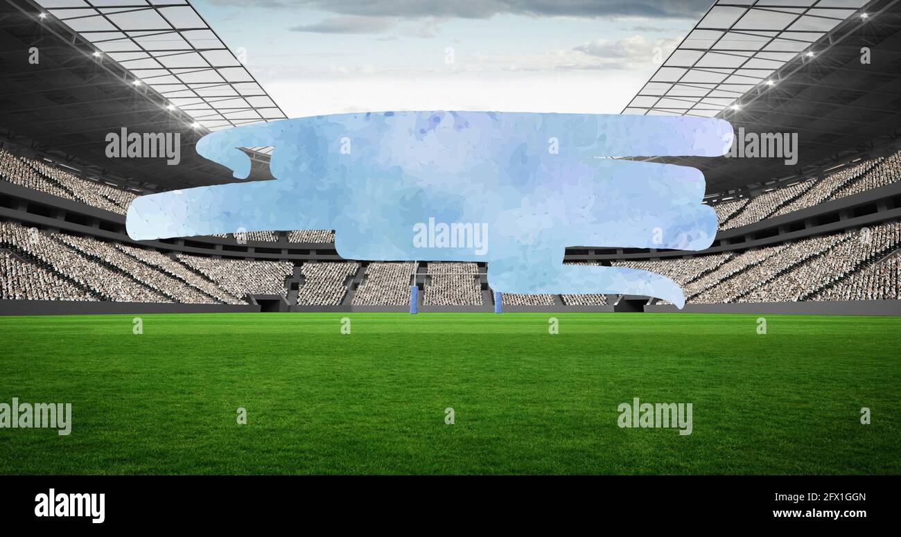 Empty rugby field hi-res stock photography and images - Alamy