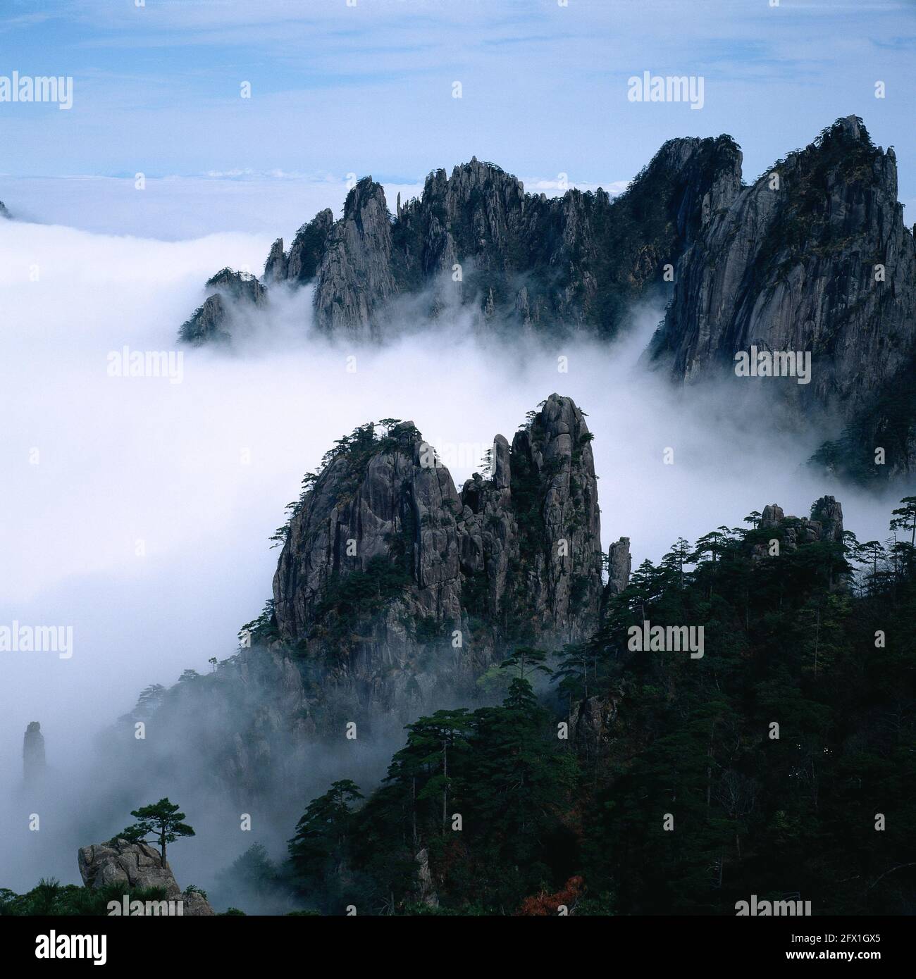 High-definition background map of high mountains and flowing water ...