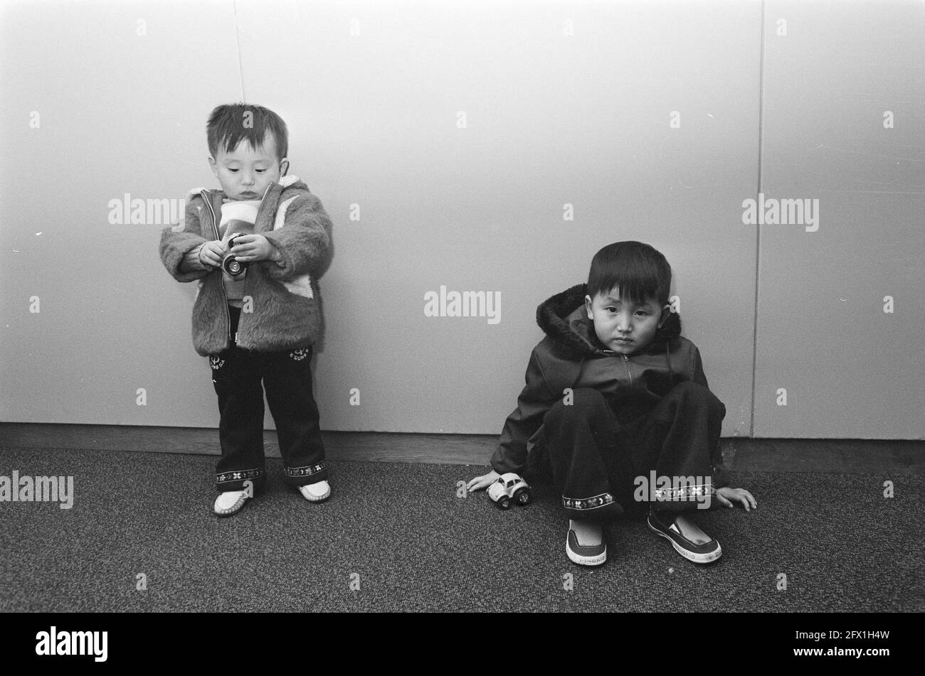 Korean orphans arrive hi-res stock photography and images - Alamy