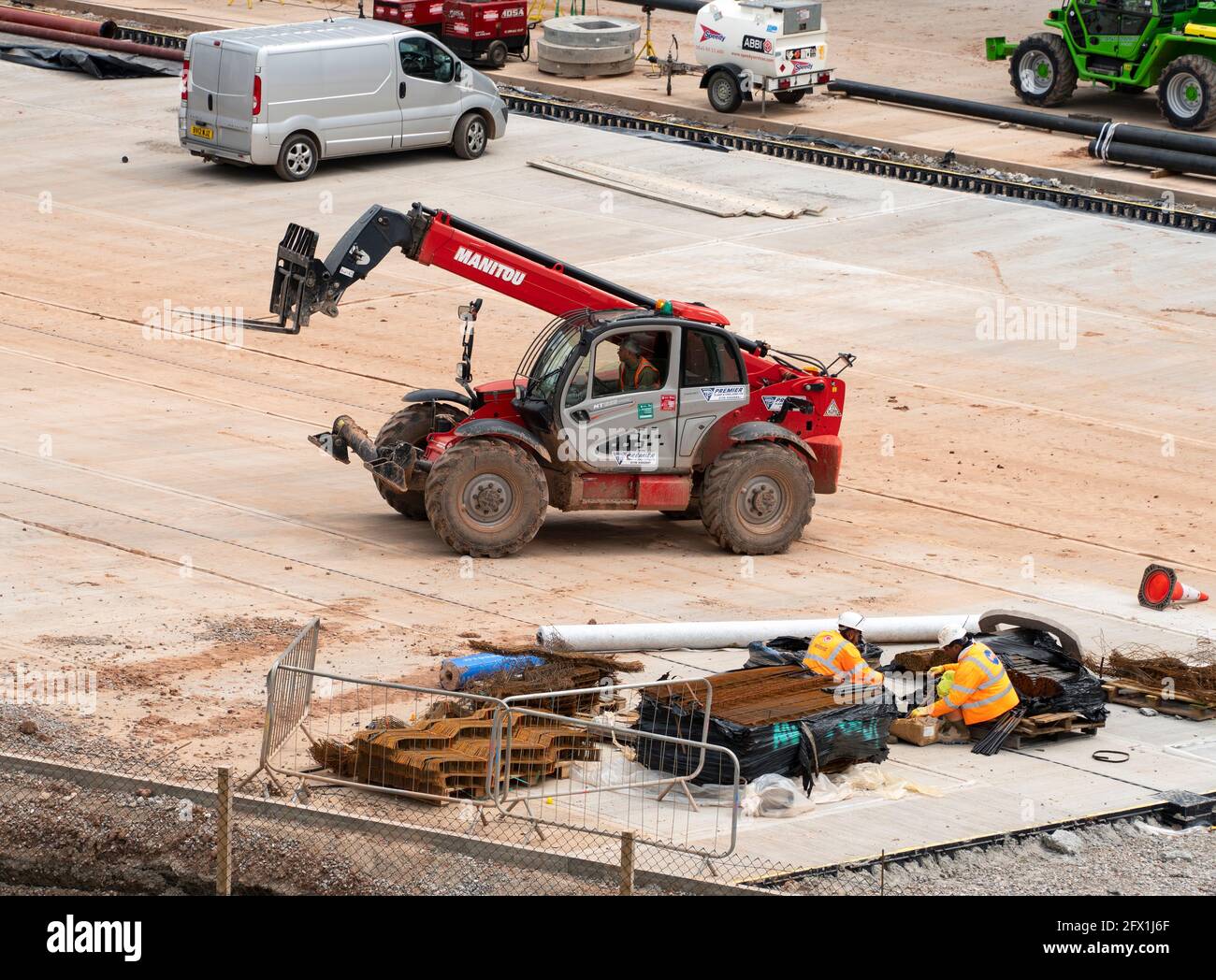 New telehandler hi-res stock photography and images - Alamy