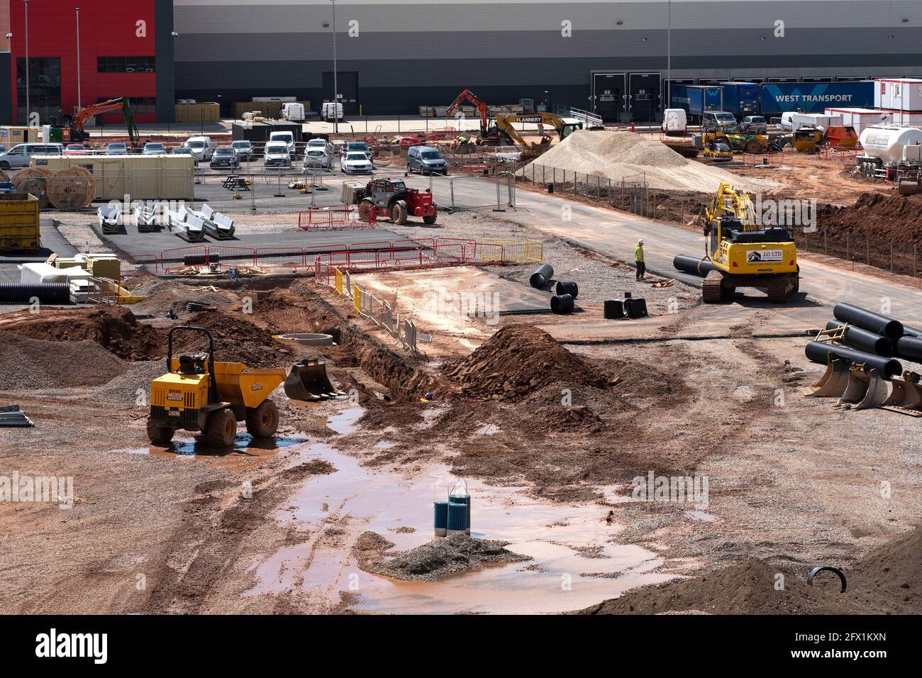 Messy Construction Site High Resolution Stock Photography and Images ...