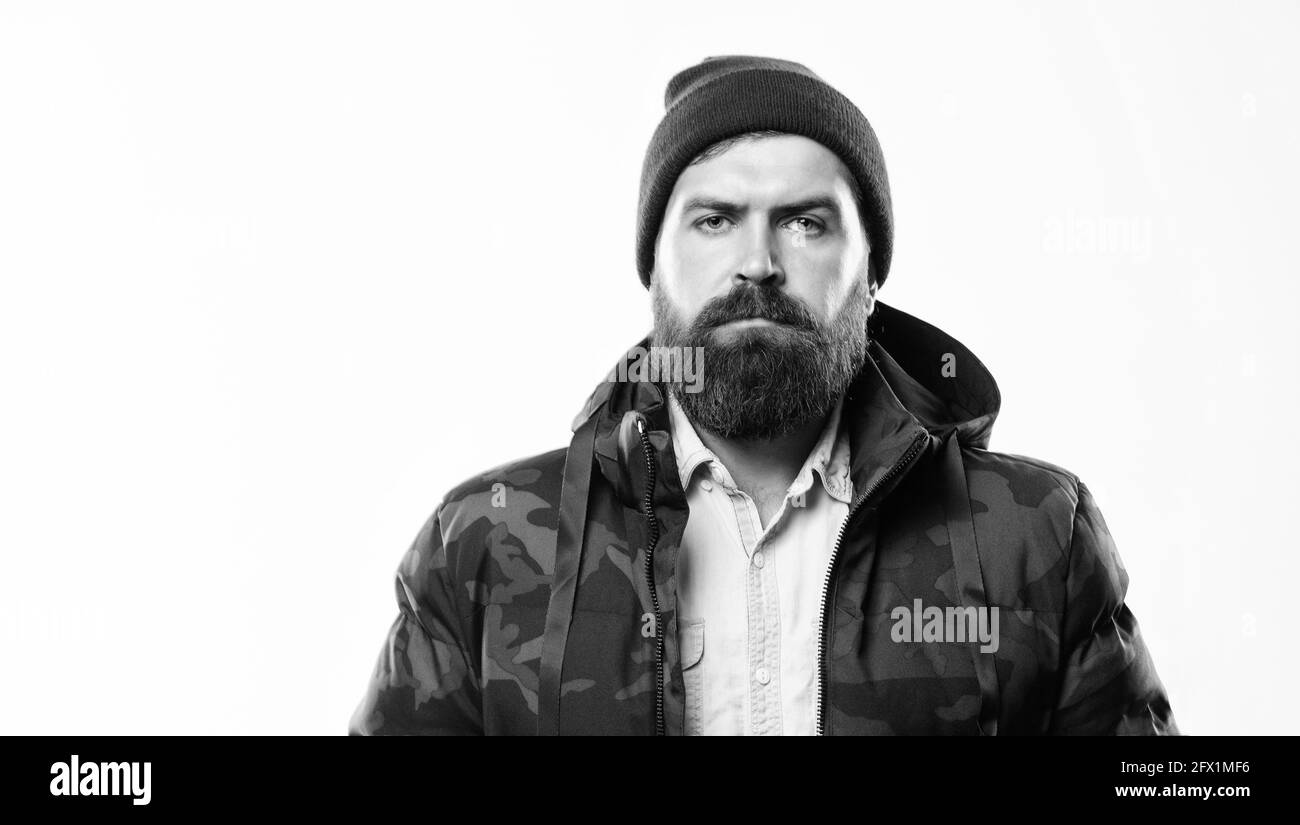 Guy wear hat black Black and White Stock Photos & Images - Alamy