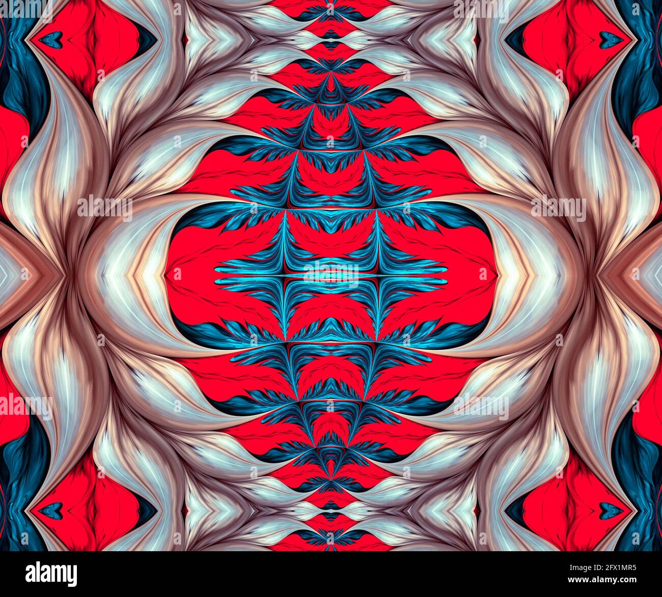 Computer generated fractal artwork for creative art,design and ...