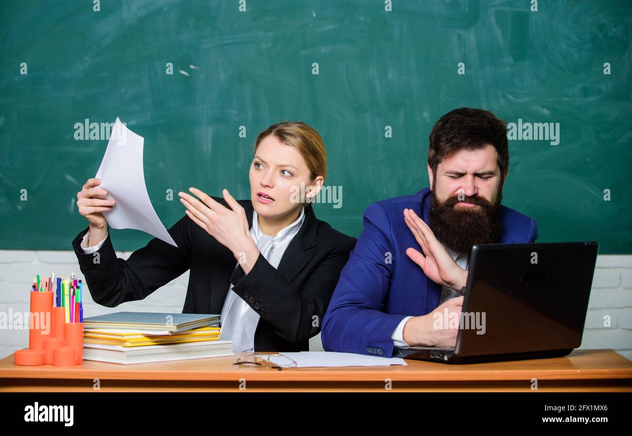 Prepare for school lesson. Annual report. Teacher and supervisor ...