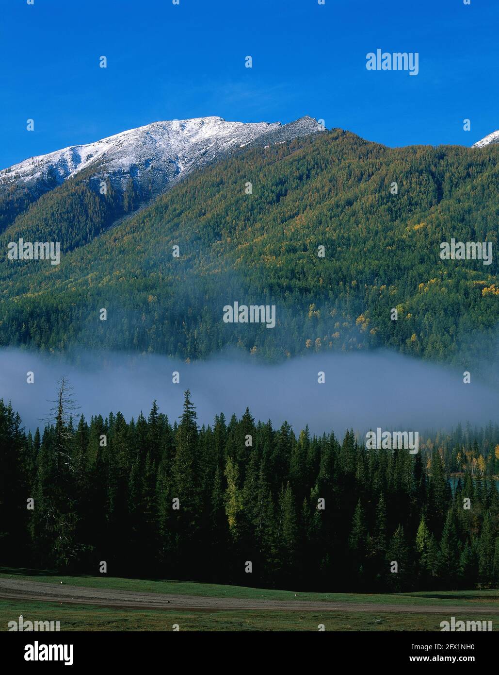 High-definition background map of high mountains and flowing water ...