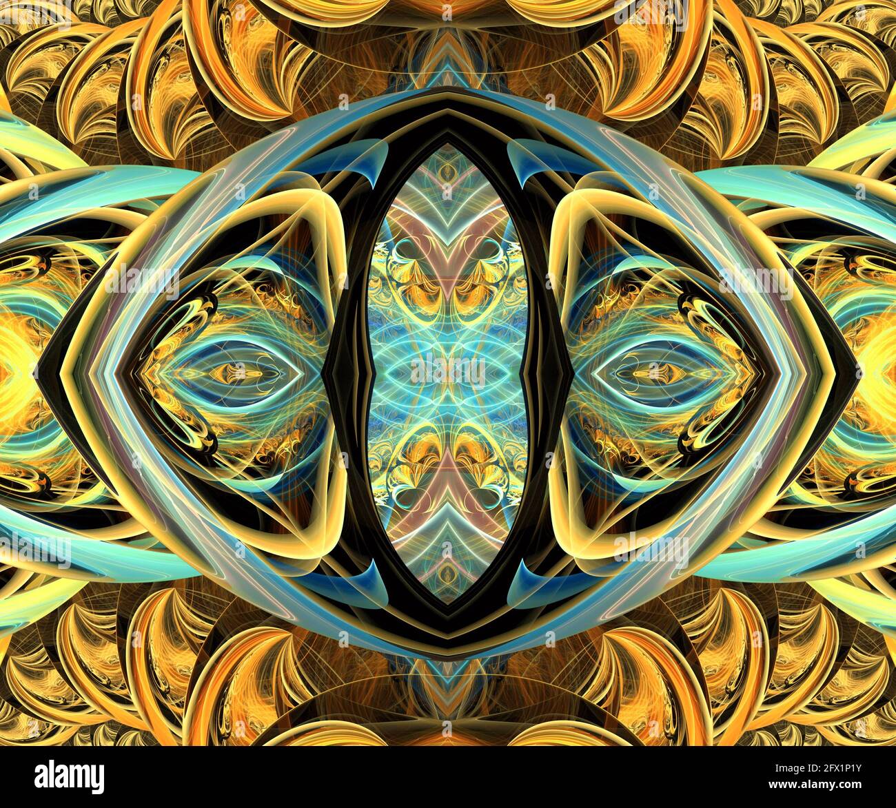 Computer generated fractal artwork for creative art,design and ...