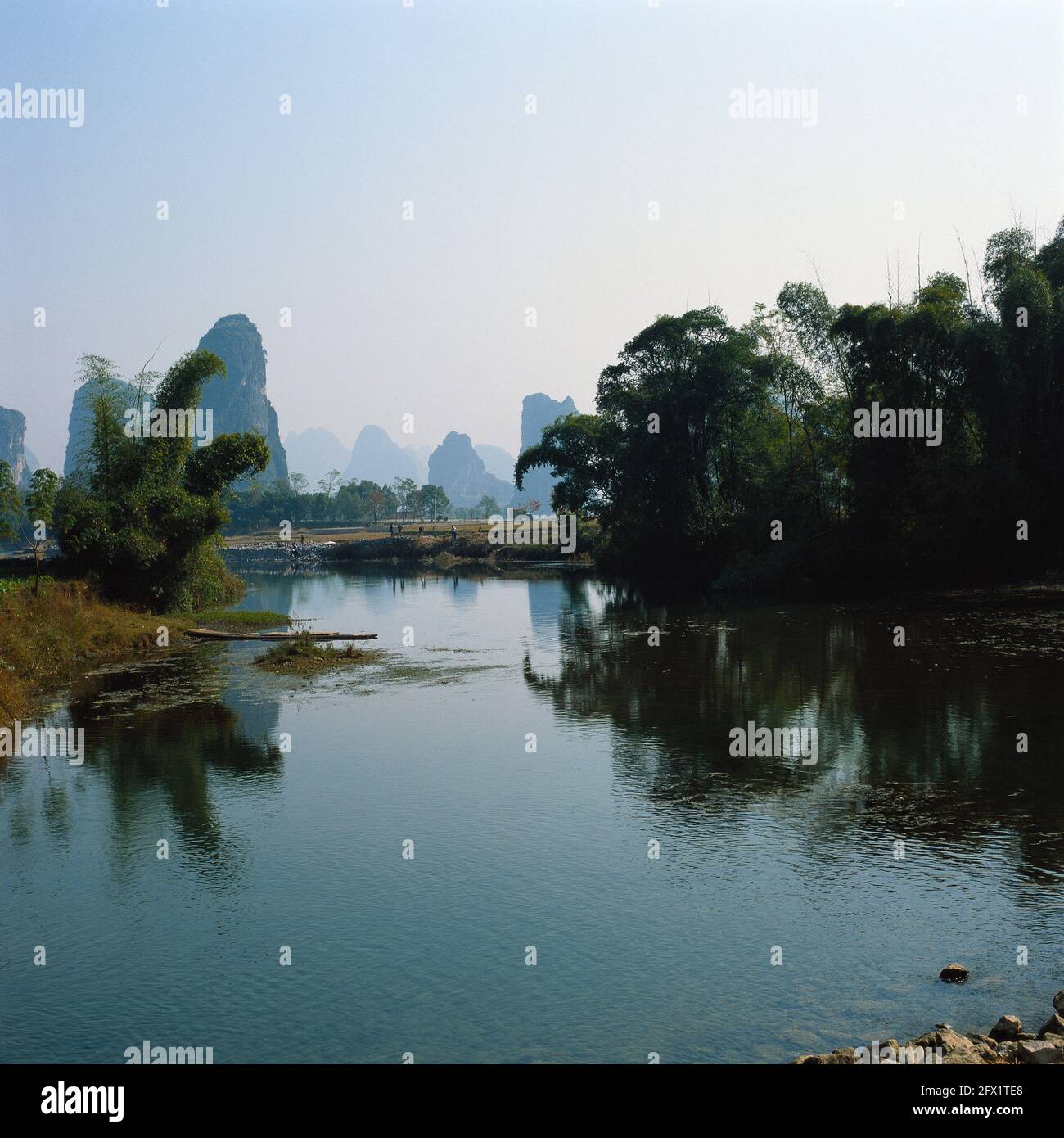 High-definition background map of high mountains and flowing water ...