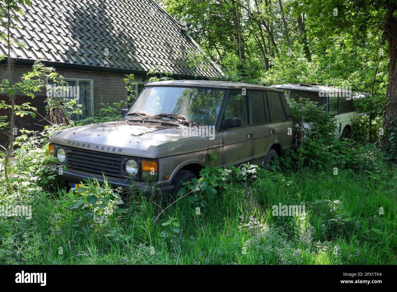 Grass covered car hi-res stock photography and images - Alamy