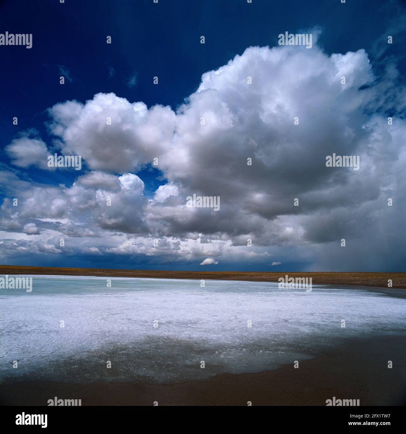 High-definition background map of high mountains and flowing water ...