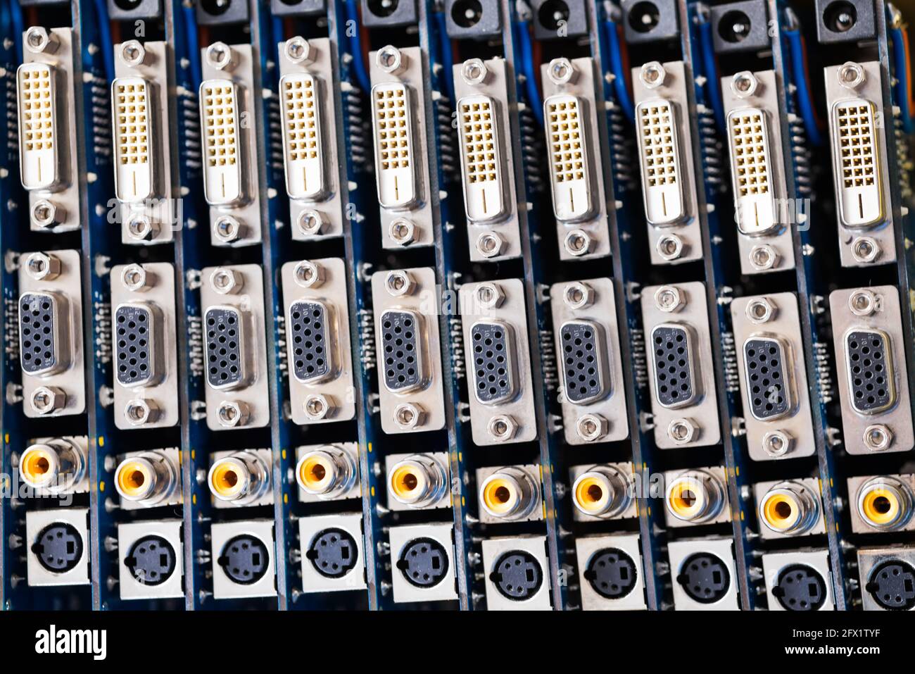 Motherboard connector sockets hi-res stock photography and images - Alamy