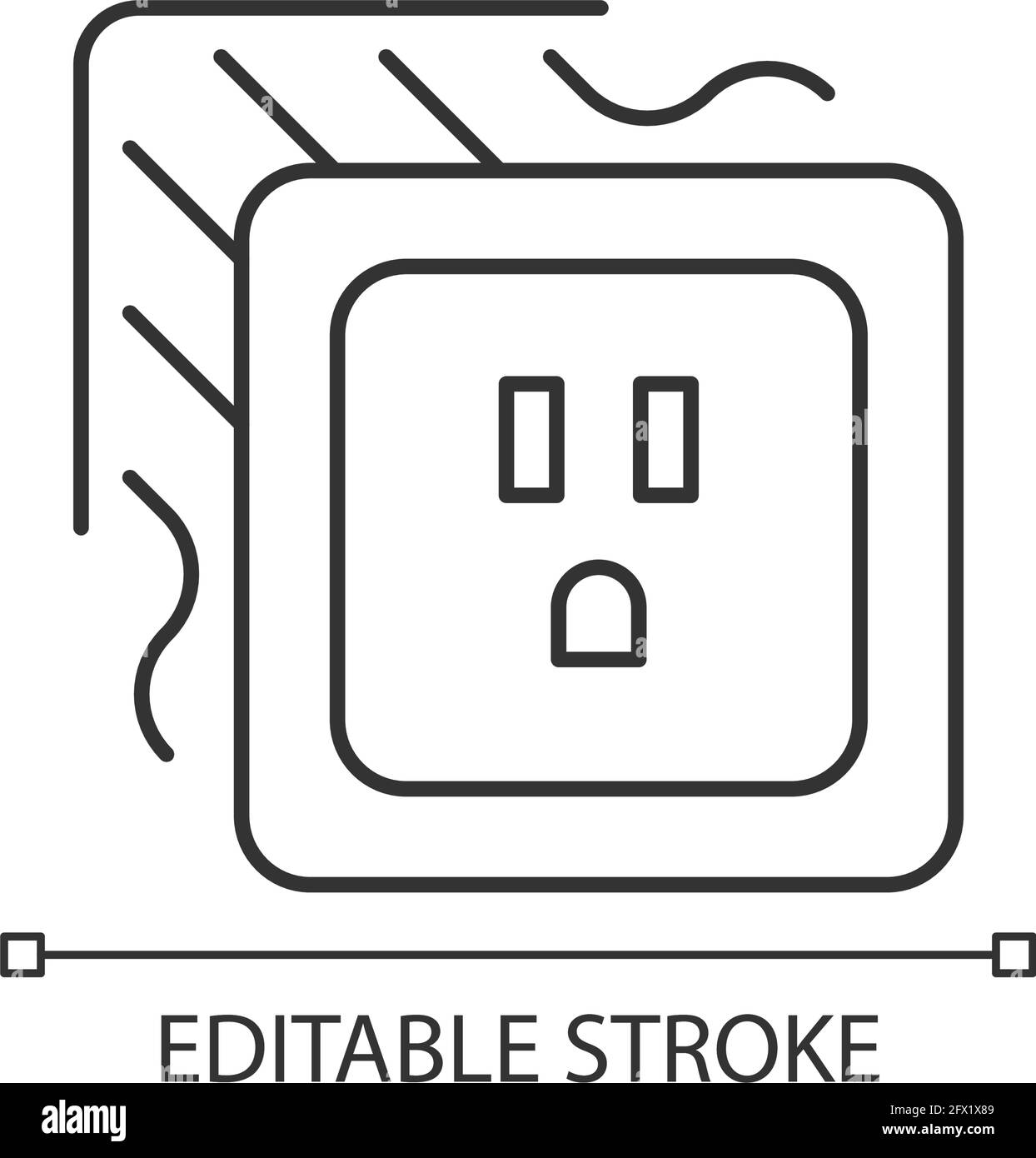 Loose outlet linear icon Stock Vector Image & Art - Alamy