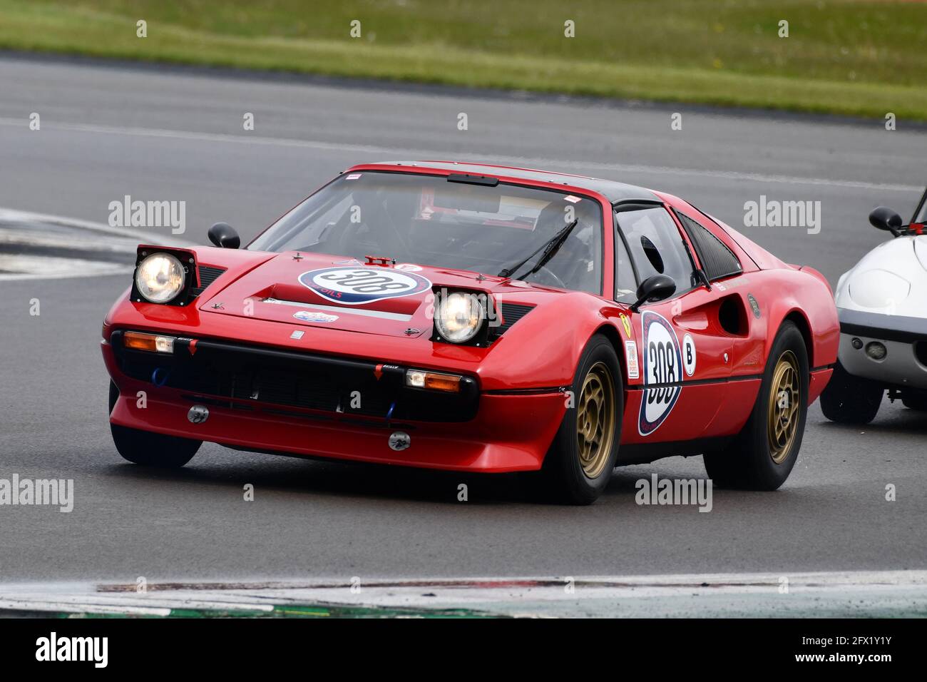Greg Thornton, Ferrari 308 GTS, HSCC 70's Road Sports Championships ...
