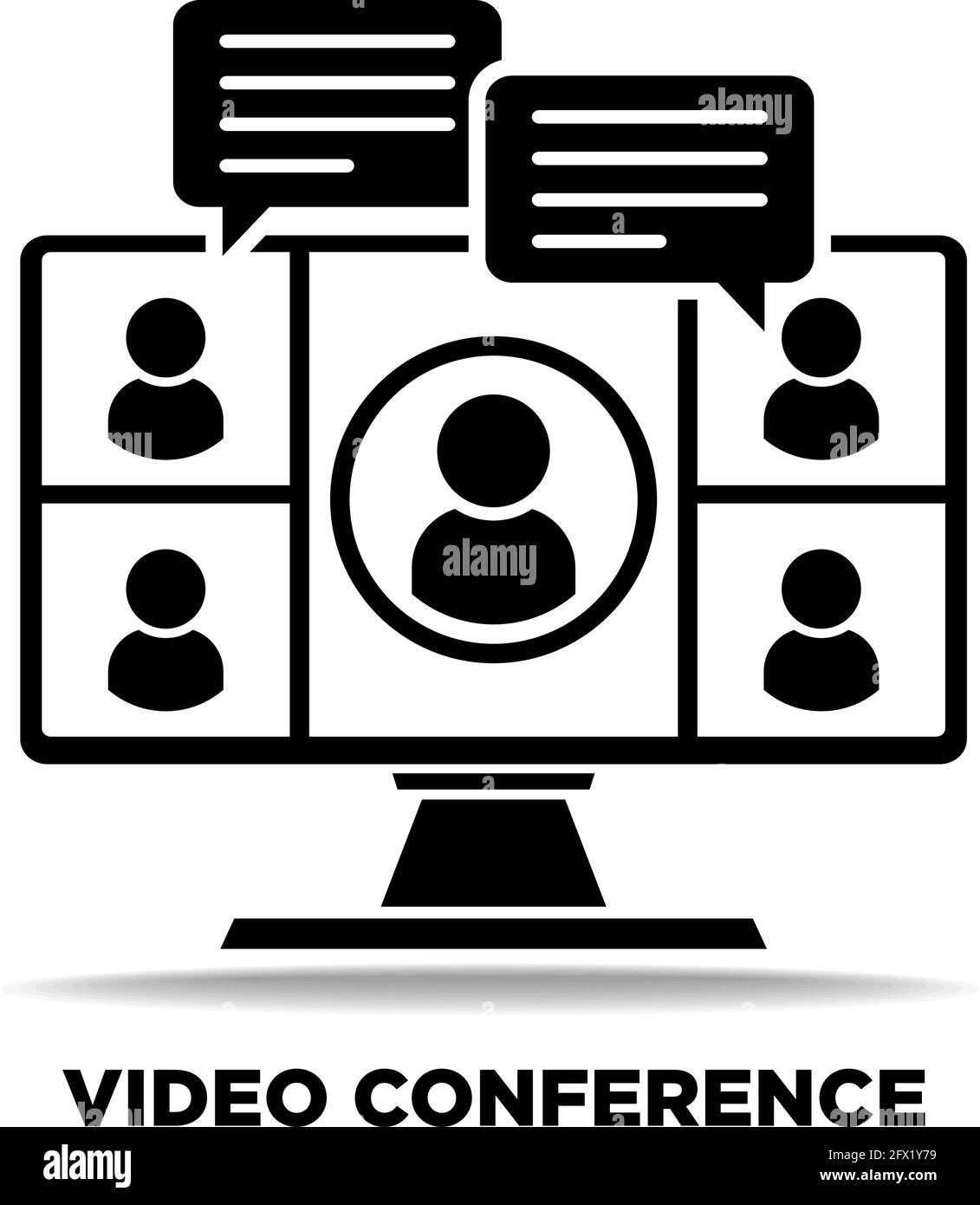 Video Conferencing Icon