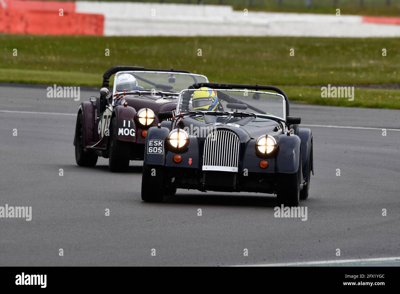 William Plant, Morgan Plus 8, HSCC 70's Road Sports Championships, 1980 ...