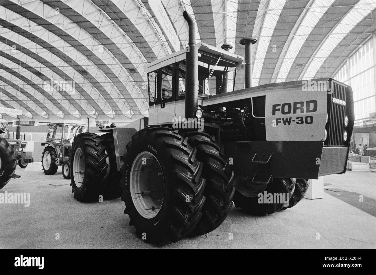 Modern ford tractor Black and White Stock Photos & Images - Alamy
