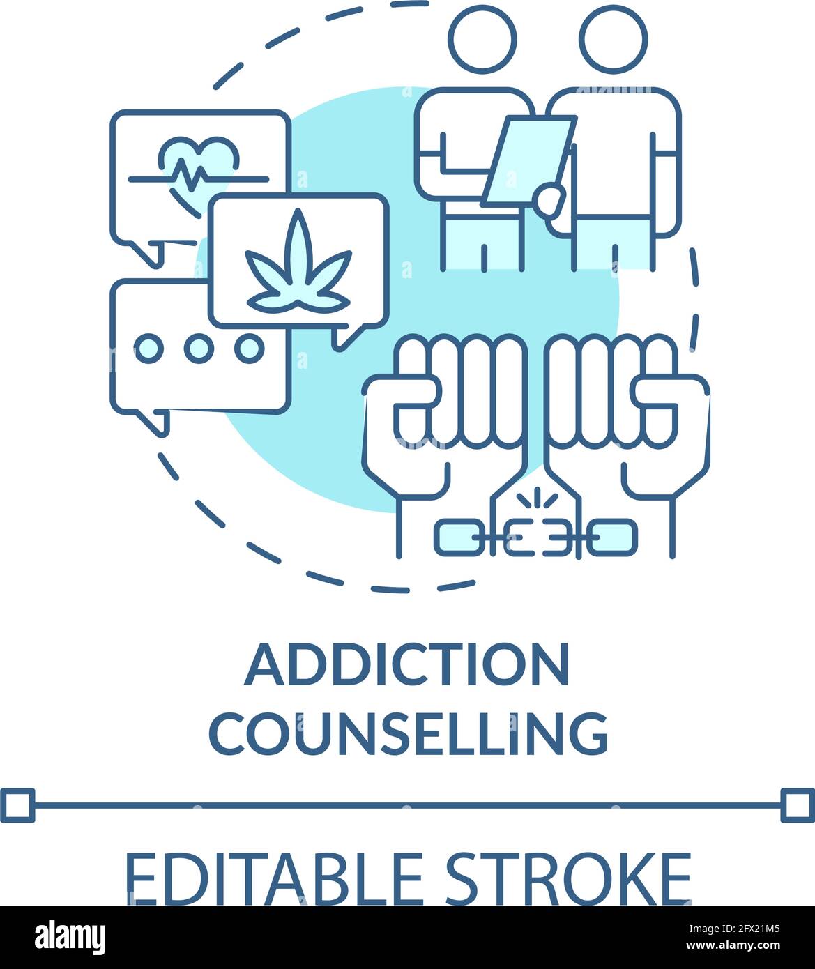 Counselling support Stock Vector Images - Alamy