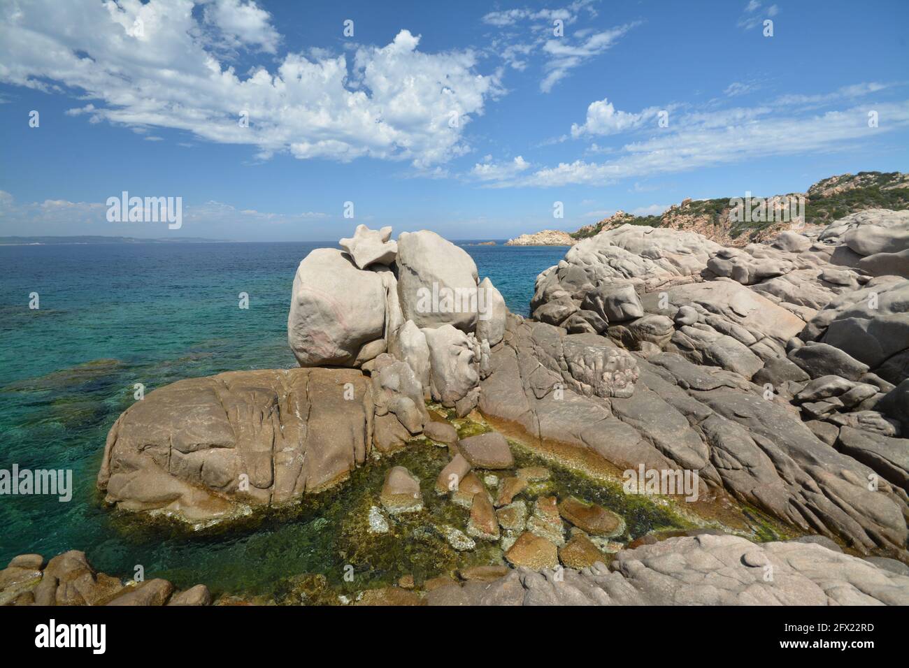 Isola di Spargi, Arcipelago di La Maddalena, Sardegna Stock Photo - Alamy