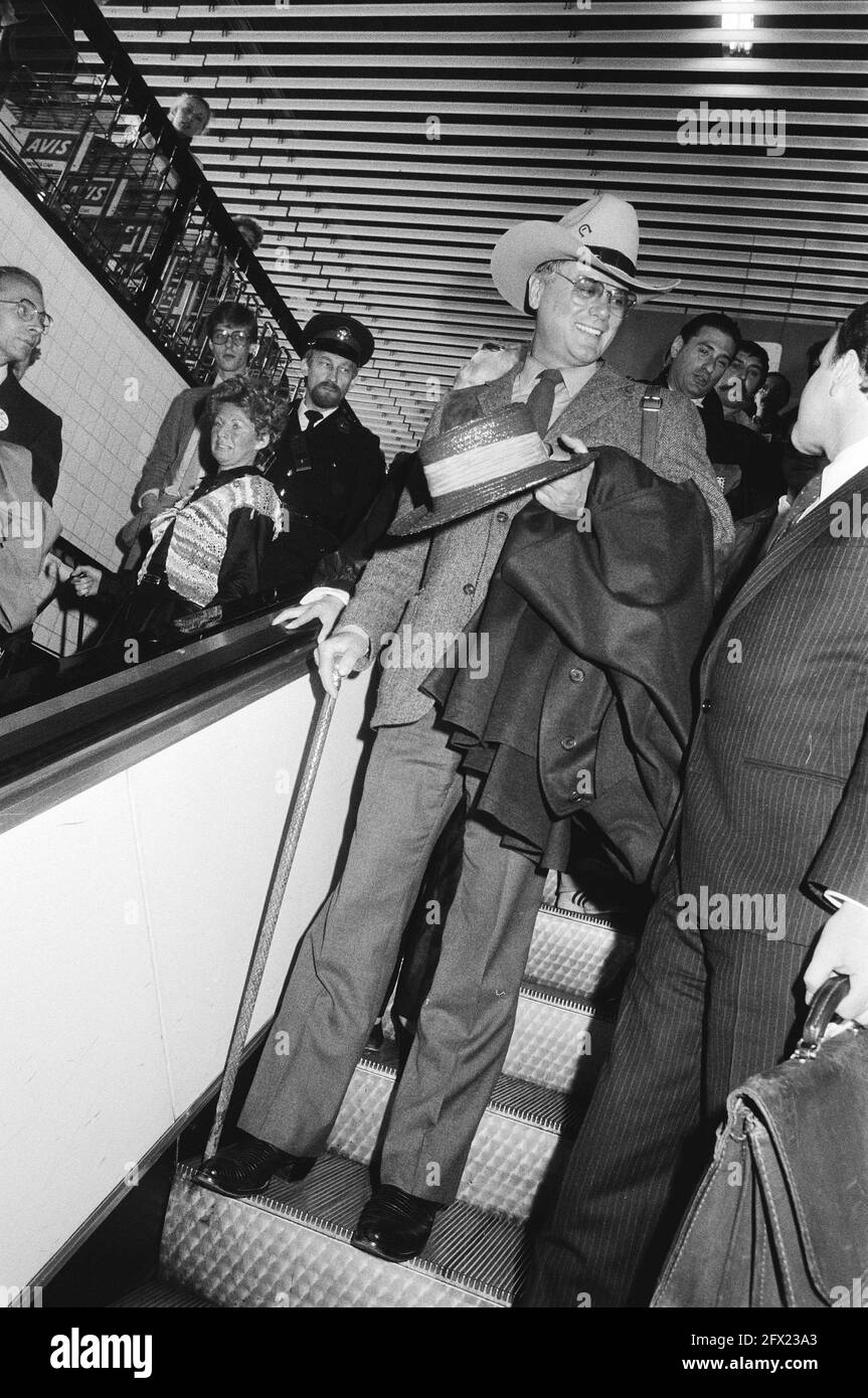 Wearing cowvoy hat upon arrival hi-res stock photography and images - Alamy