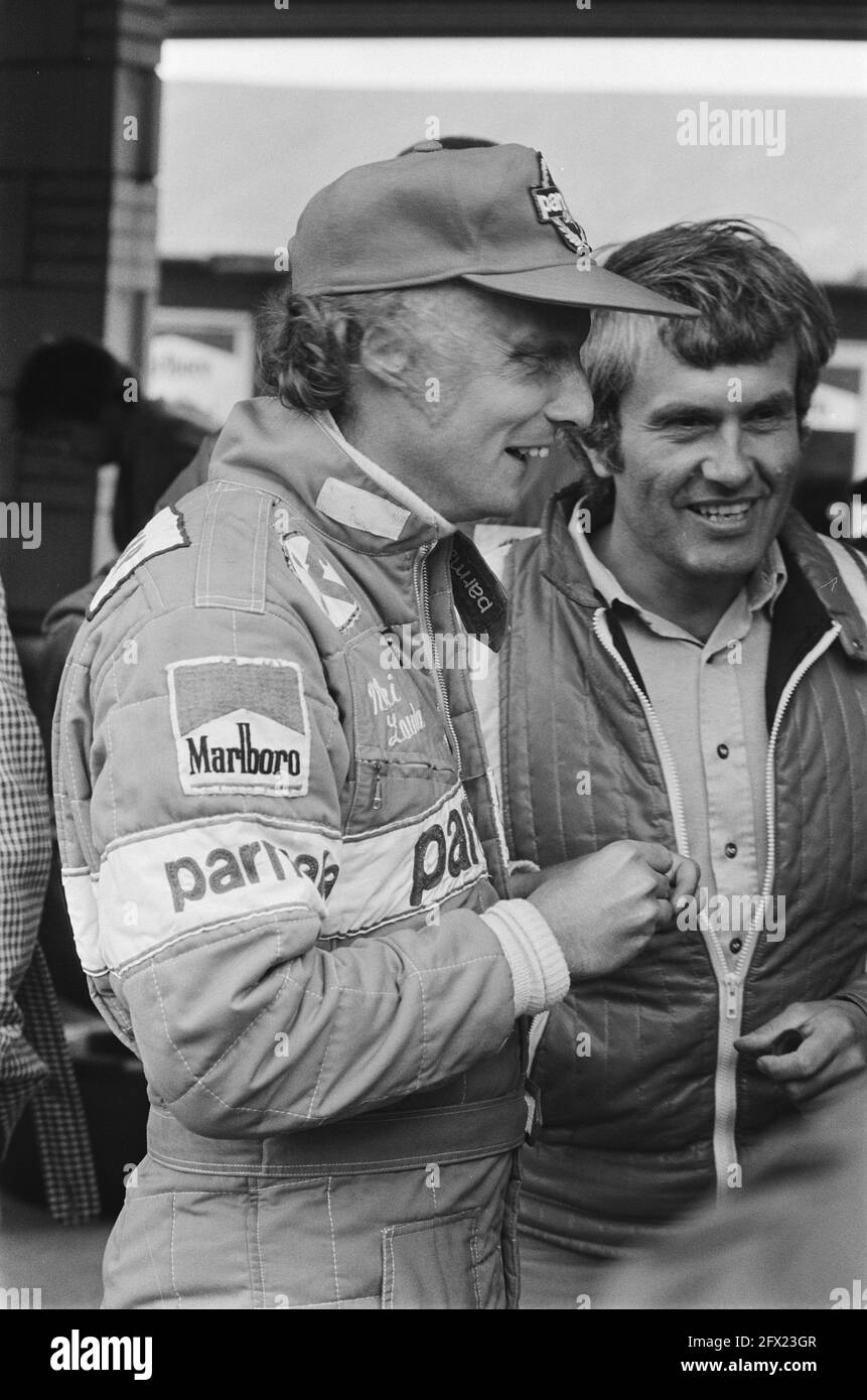 Lauda at 1978 Dutch Grand Prix (2 Stock Photo - Alamy