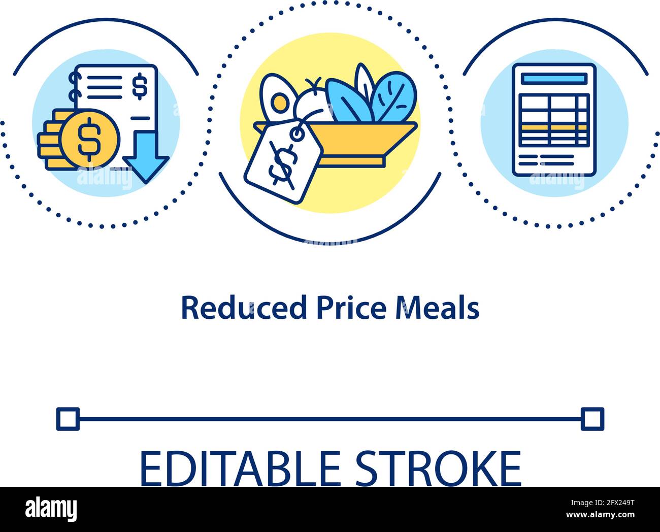 Tray food school meals Stock Vector Images - Alamy