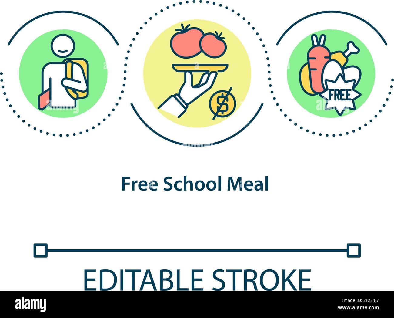 Children free food Cut Out Stock Images & Pictures - Alamy