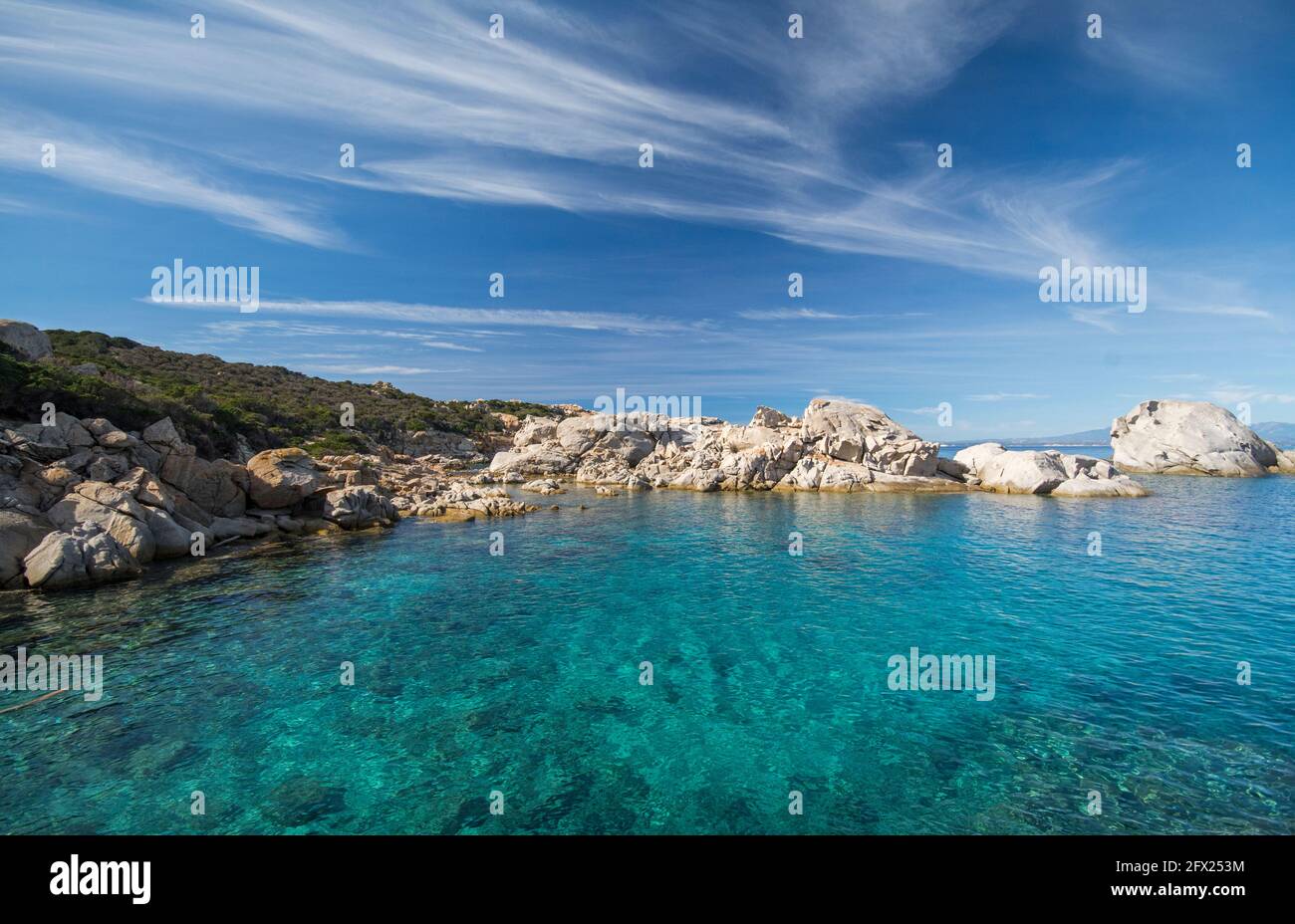 Isola di Spargi, Arcipelago di La Maddalena, Sardegna Stock Photo - Alamy