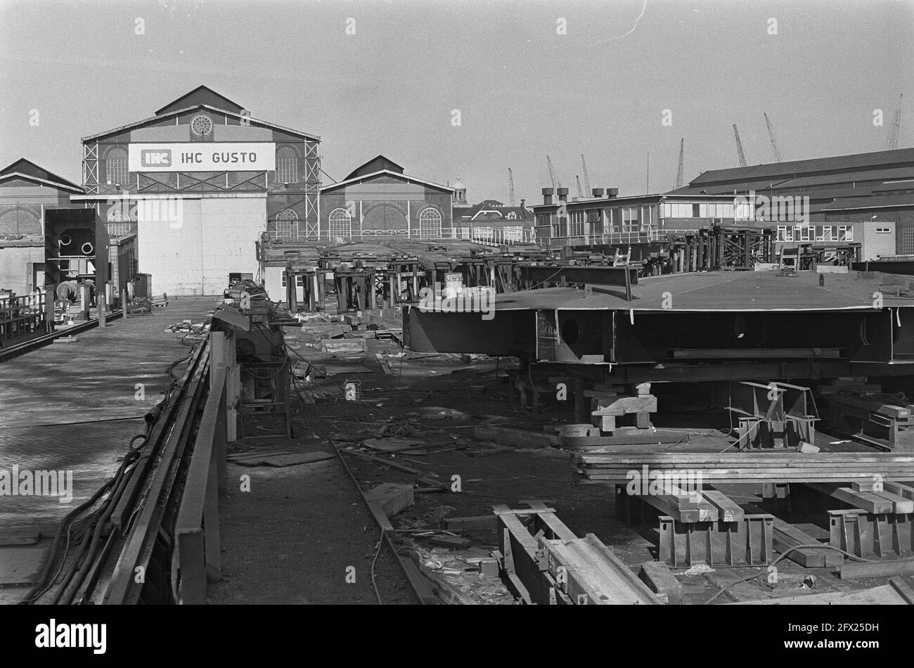 Empty shipyard Black and White Stock Photos & Images - Alamy