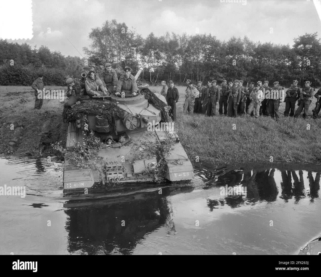 Army exercises West Germany, September 27, 1954, LEGERO EXERCISES, The ...