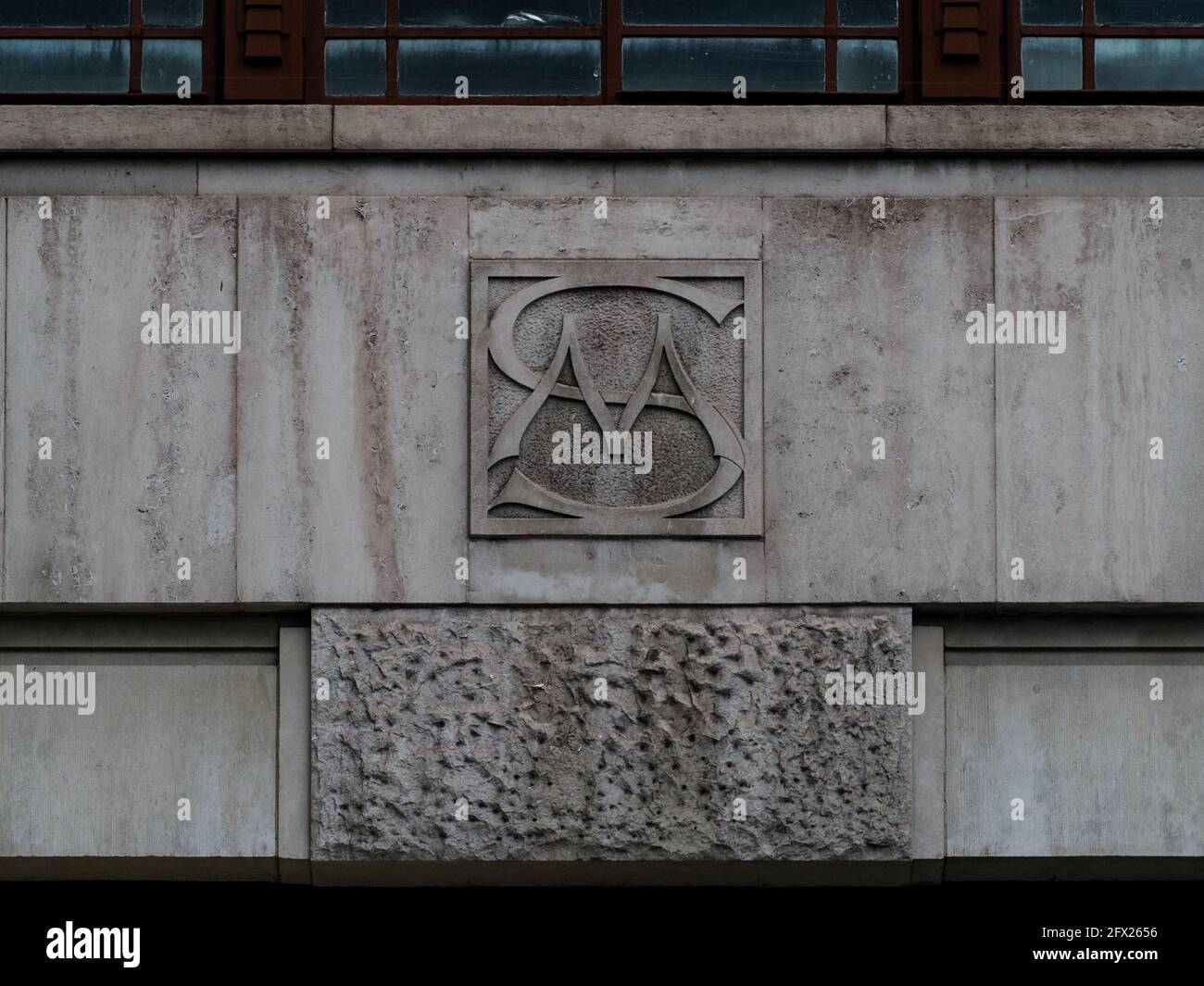 Old Marks and Spencer Sign Stock Photo - Alamy