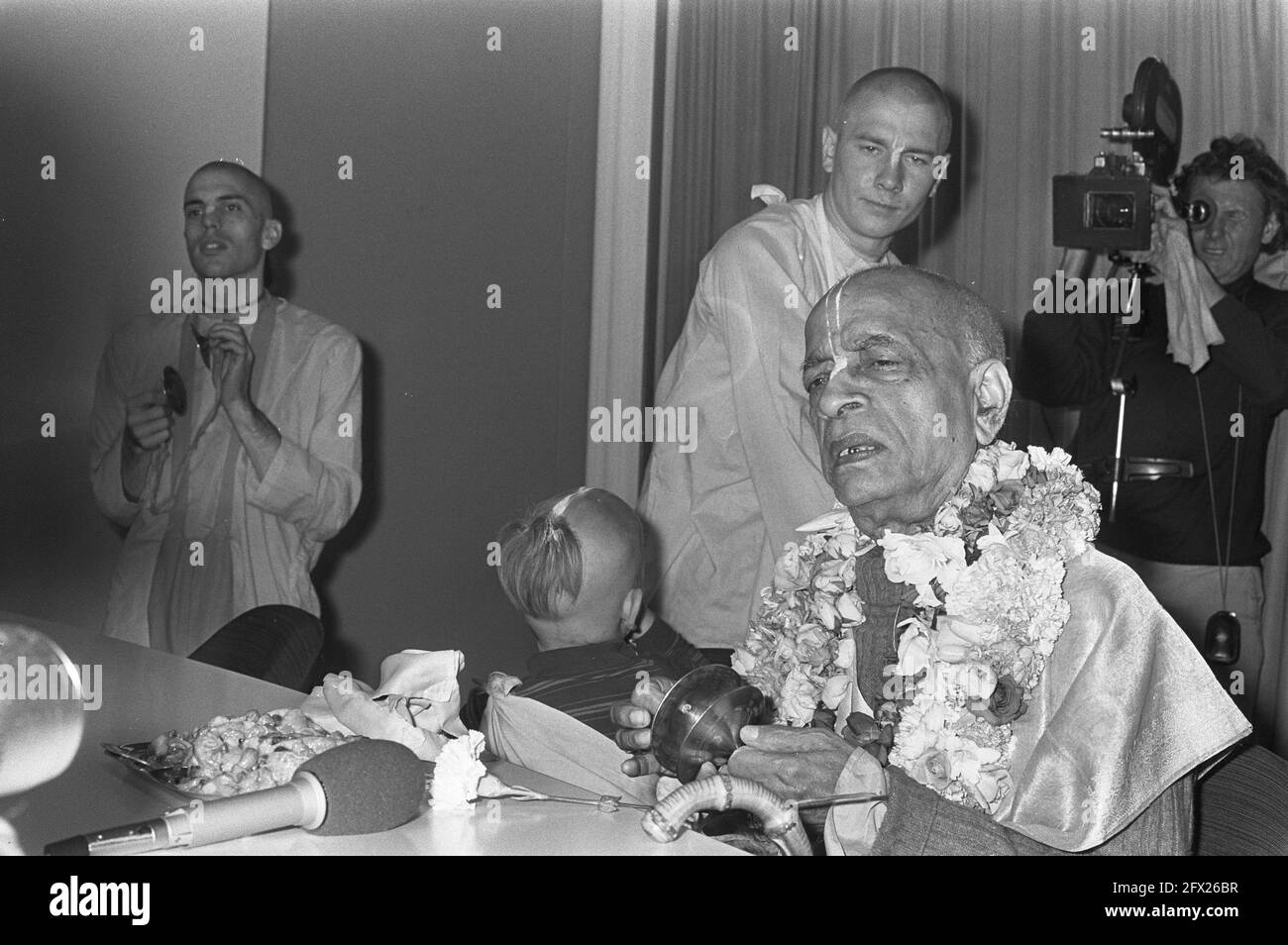 Hare krishna movement Black and White Stock Photos & Images - Alamy